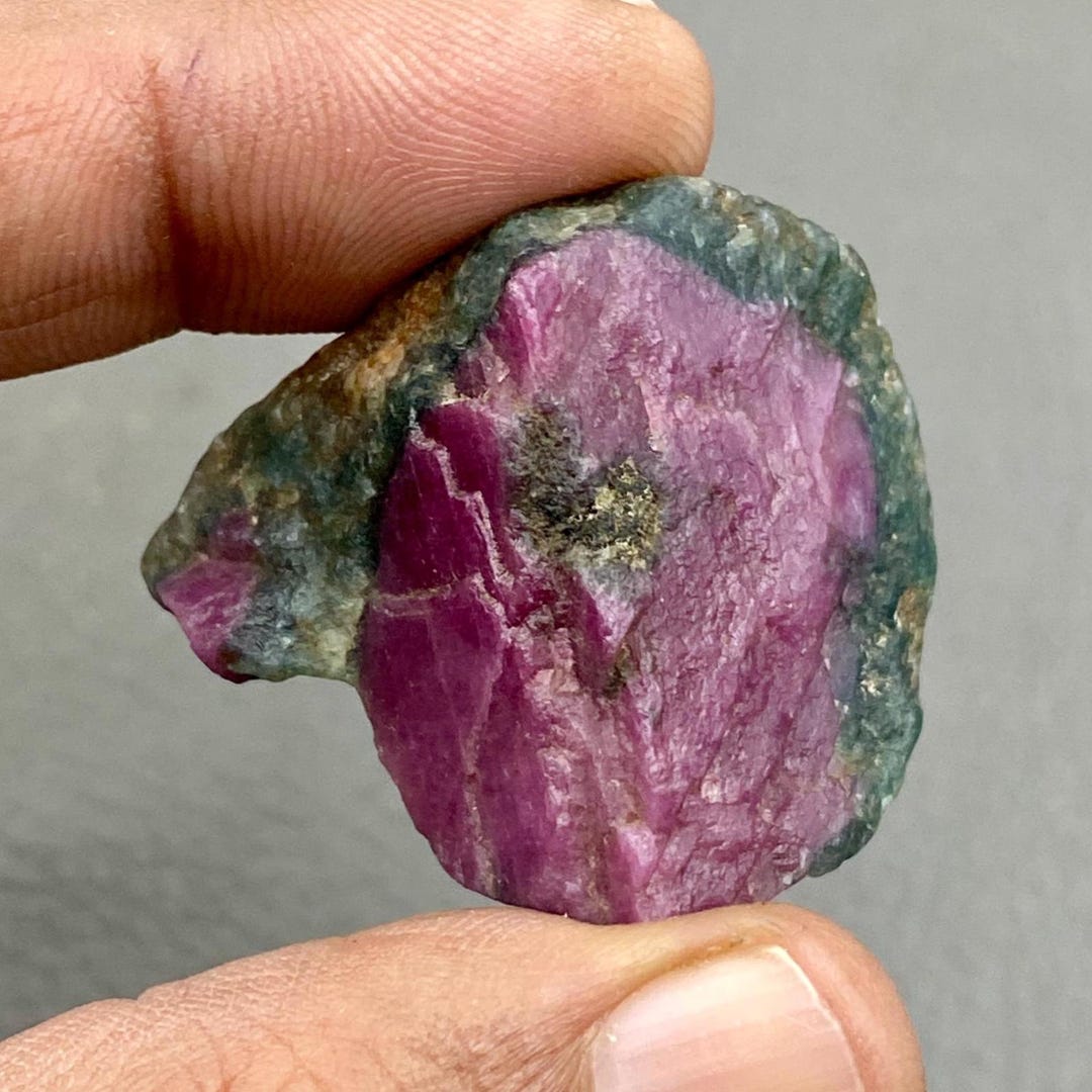 Untreated African Red Ruby Specimen: Raw Ruby Crystal, 135.60 Carat - Etsy