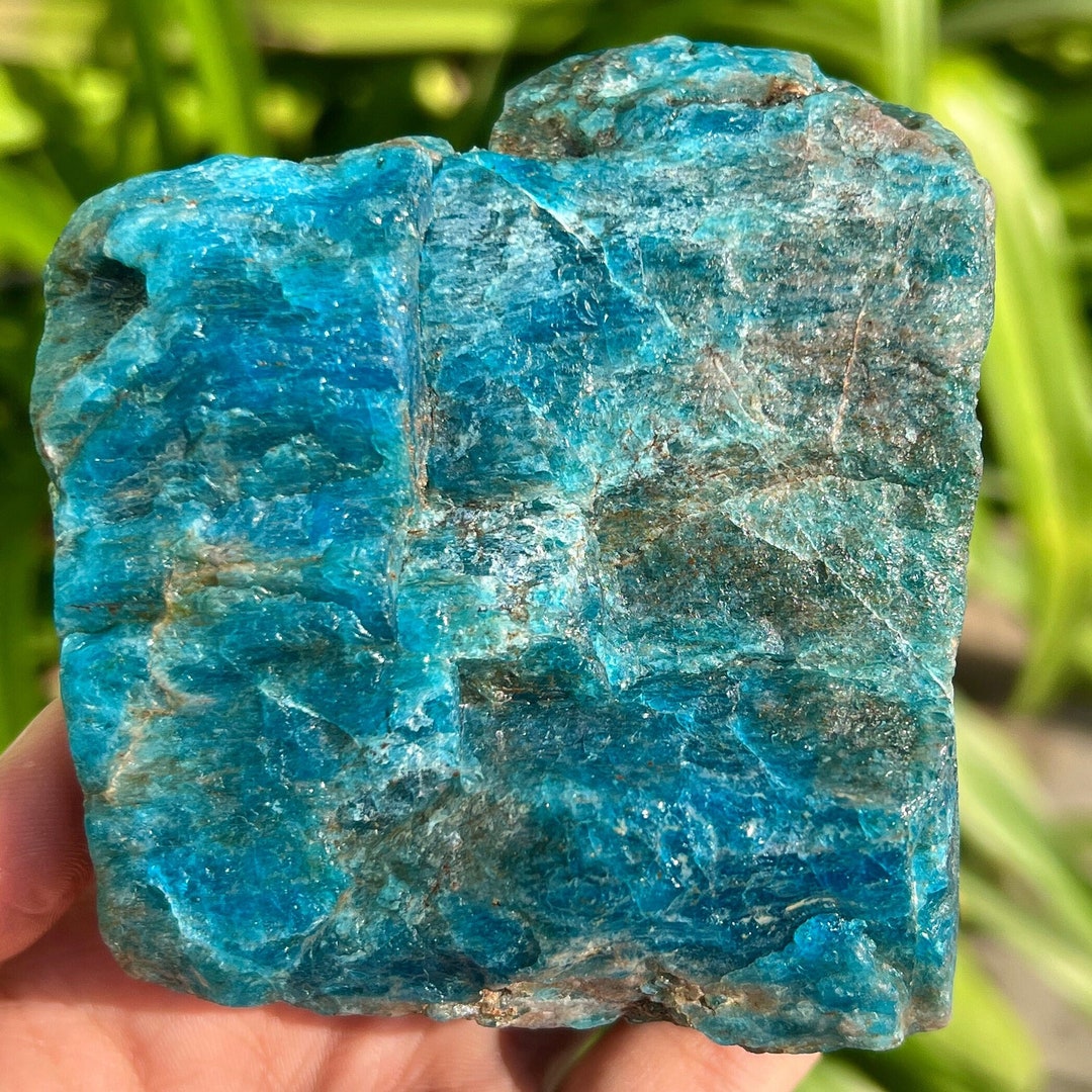 Apatite Raw Natural Apatite Rough Apatite Raw Apatite Specimen Crystals ...