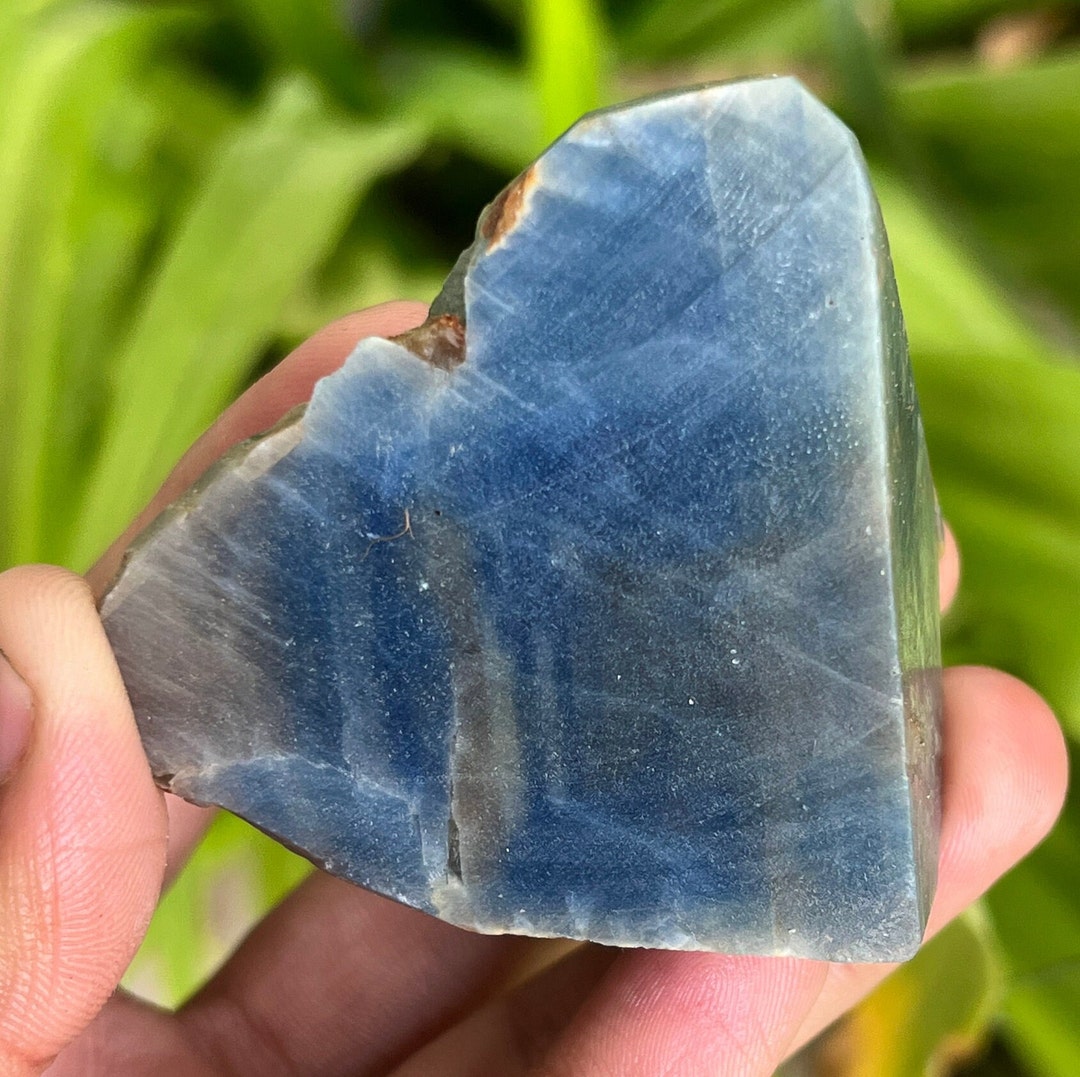 BLUE SAPPHIRE Raw Natural Blue Sapphire Rough Chunk Sapphire Specimen ...