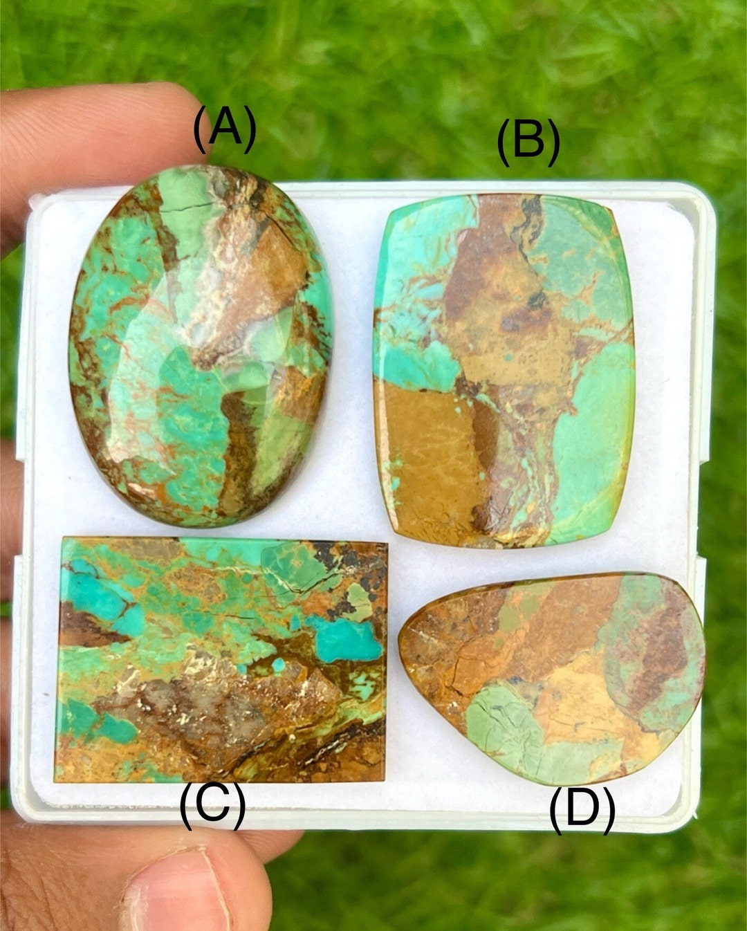 Natural Rising Phoenix Turquoise Large Size Turquoise Cabochon Blue ...