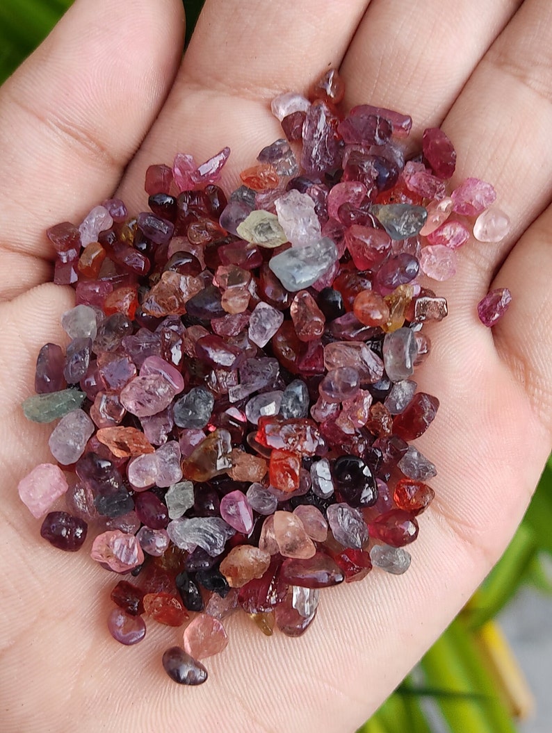 Natural Multi Spinel Multi Spinel Rough multi Spinel Burma - Etsy