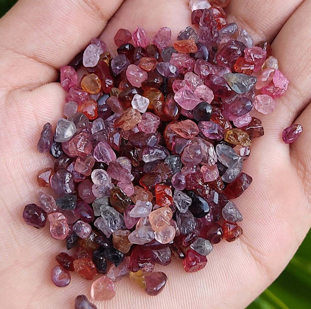 Natural Multi Spinel Multi Spinel Rough multi Spinel Burma - Etsy