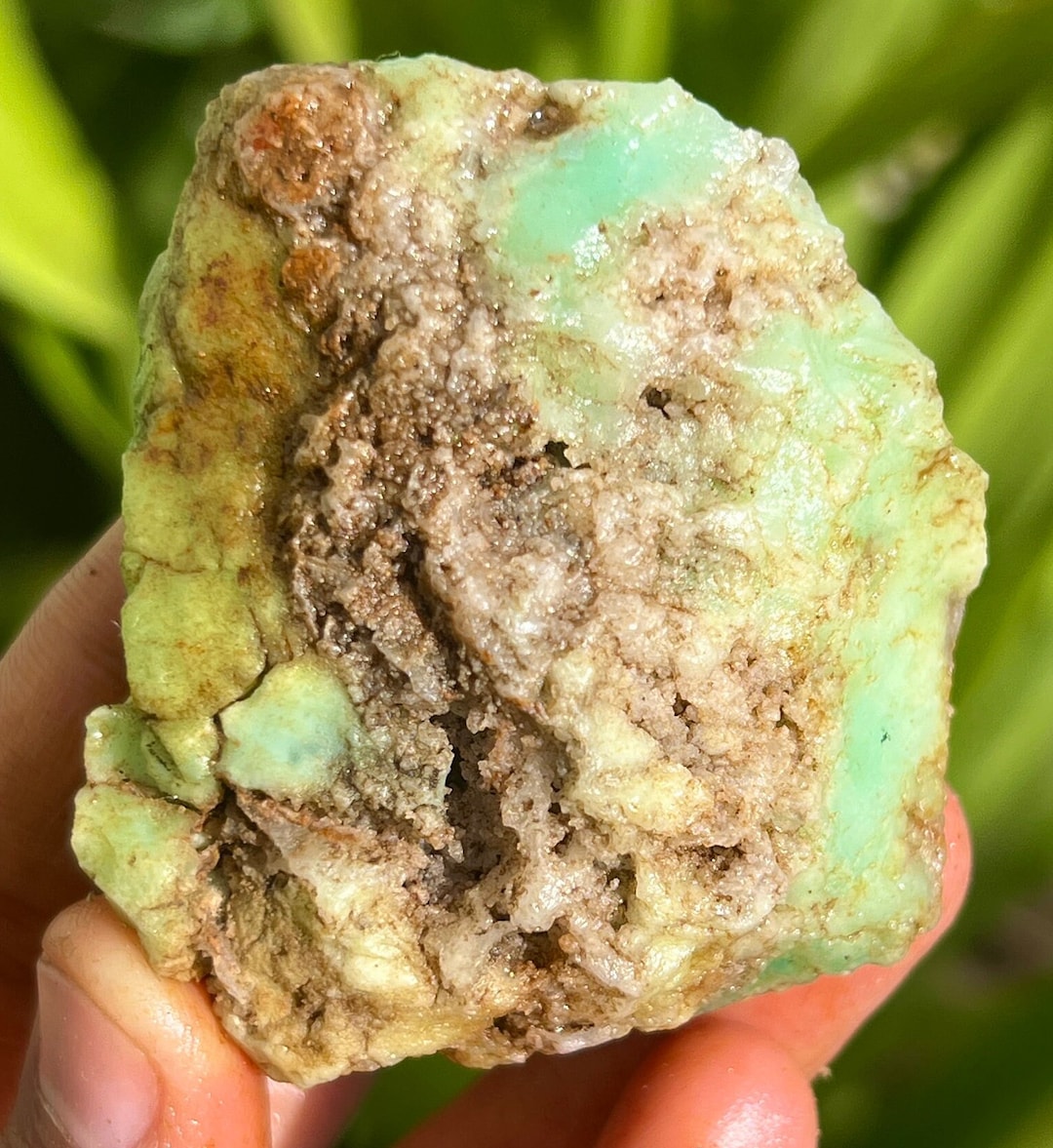 Natural Chrysoprase Raw Chrysoprase Rough Gemstone Australia ...