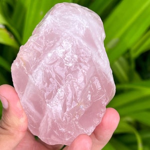 Rose Quartz, Quartz Crystal, Raw Rose Quartz, Large Crystal, Raw ...