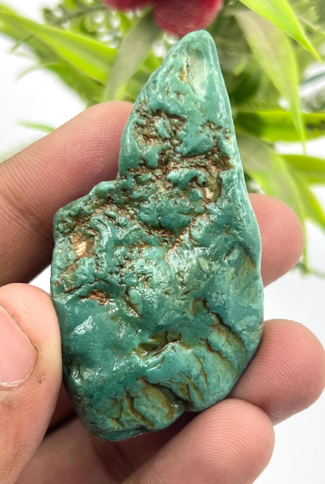 Rare NATURAL TURQUOISE Specimen Crystal Natural Mineral Crystal Raw 186 ...