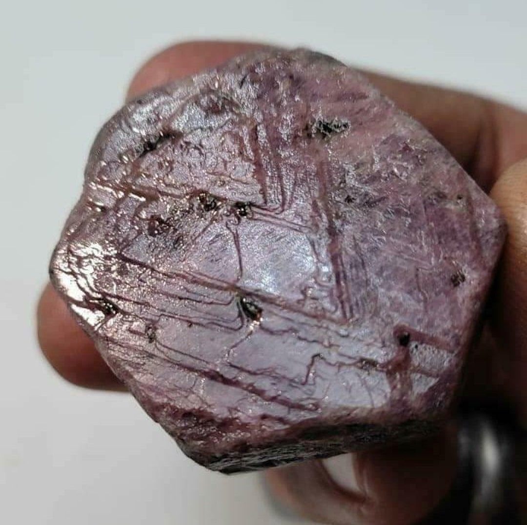 Raw Ruby Record Keeper Crystal – 957 Carat Corundum Gemstone - Etsy