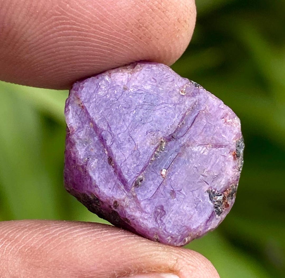 Natural Purple Ruby Karnataka Ruby Specimen Ruby Birthstone Healing ...