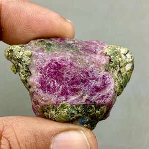 Natural Ruby Untreated Karnataka Red Ruby Specimen Ruby Crystal Rare ...