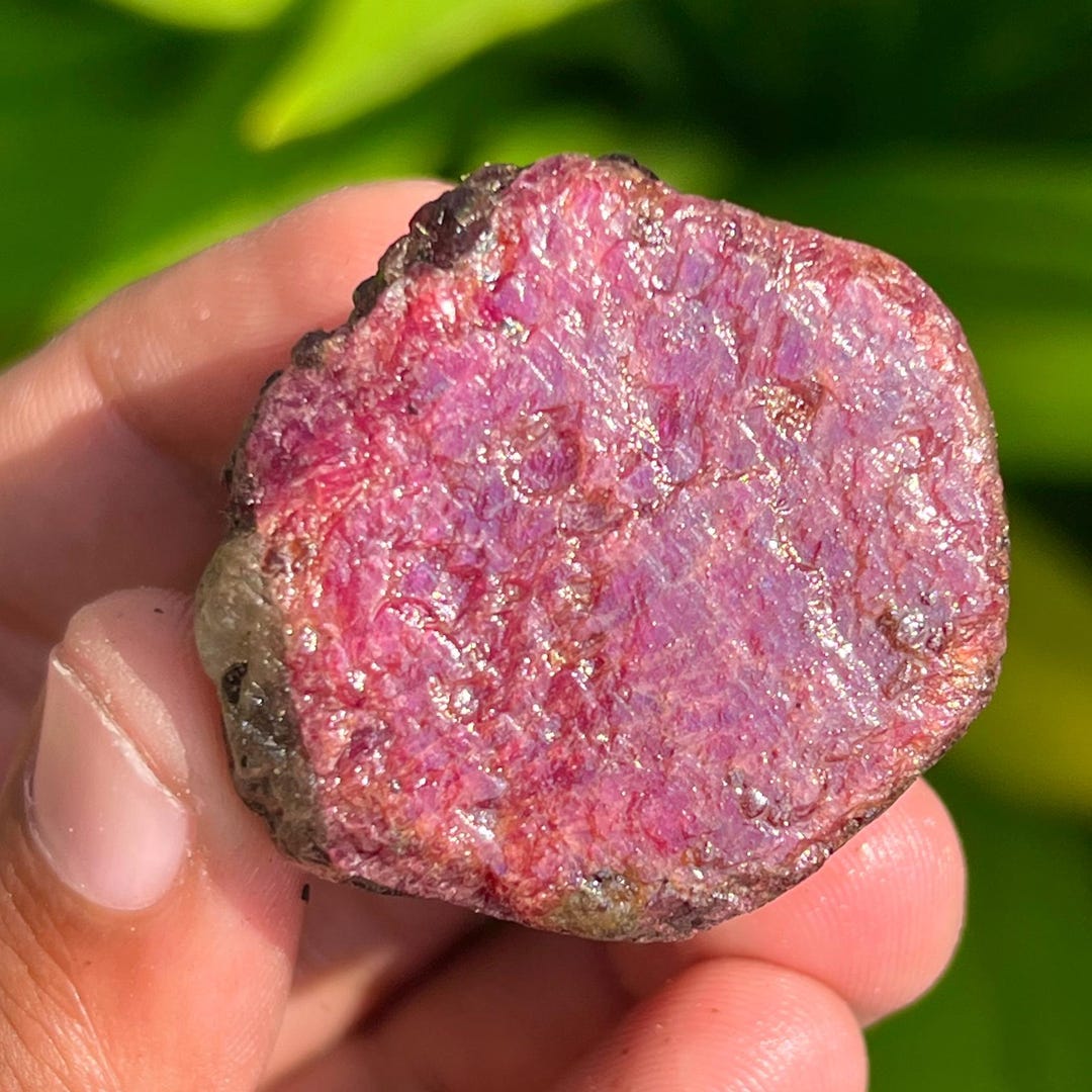 Natural Purple Ruby Karnataka Ruby Specimen Ruby Birthstone Rare Ruby ...