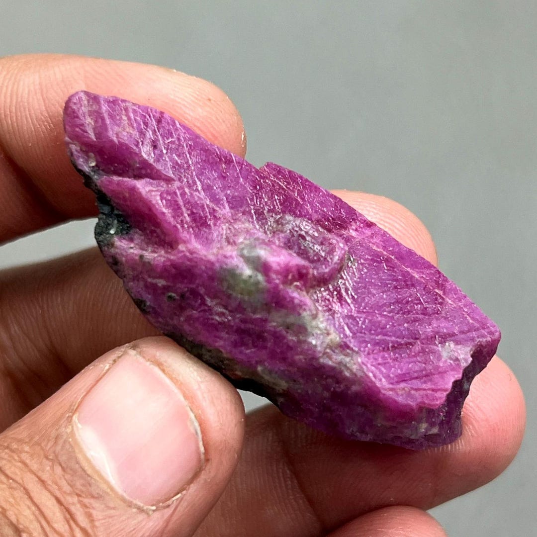 Gemmy Ruby Untreated African Red Ruby Specimen Ruby Crystal Spiritual ...