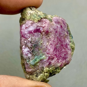 Natural Ruby Untreated Karnataka Red Ruby Specimen Ruby Crystal Rare ...