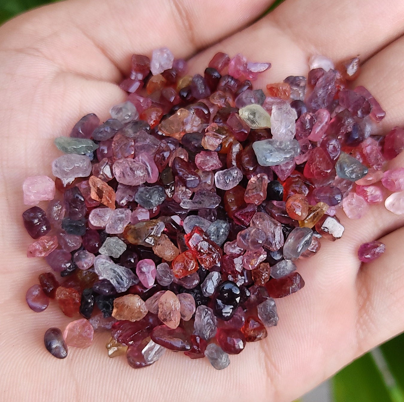 Natural Multi Spinel Multi Spinel Rough multi Spinel Burma - Etsy