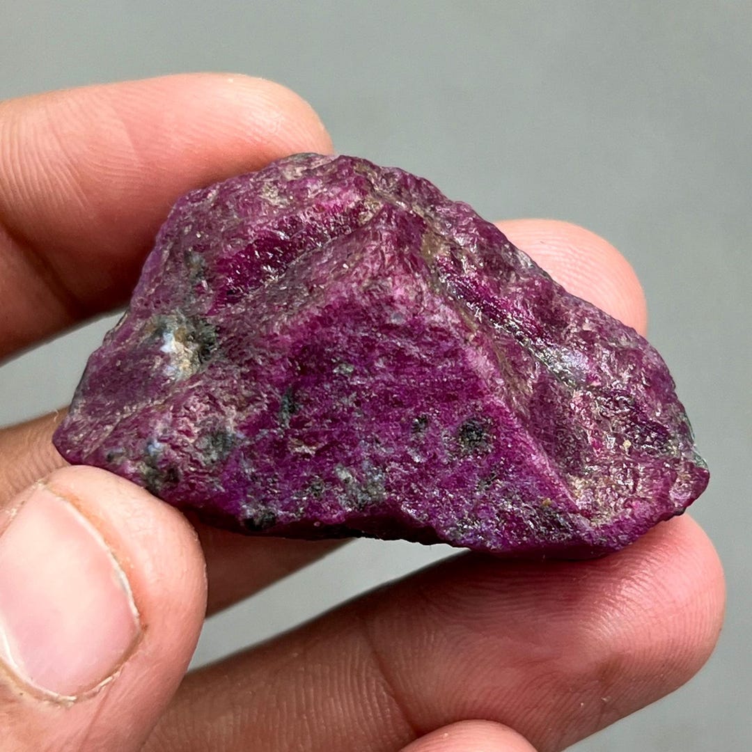 Raw Ruby Natural Precious African Ruby Specimen Ruby Birthstone Ruby ...