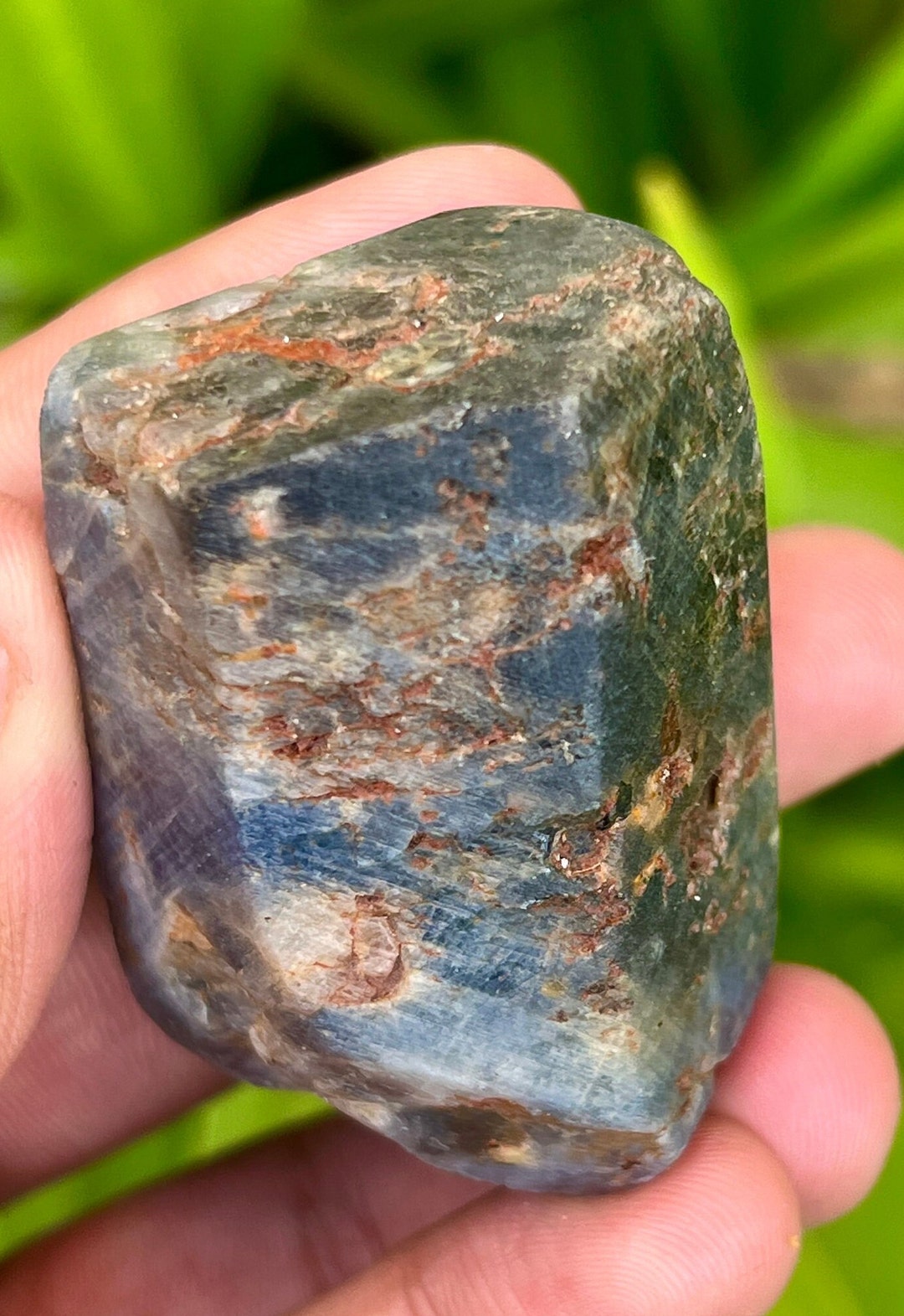 BLUE SAPPHIRE Raw Natural Blue Sapphire Rough Chunk Sapphire Specimen ...