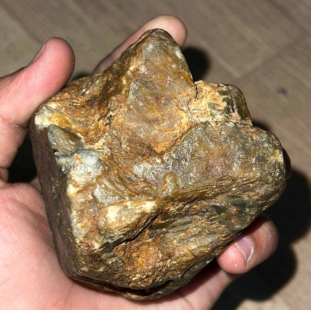 Natural Blue Golden Sapphire Raw, Extra Large Size Sapphire Specimen ...