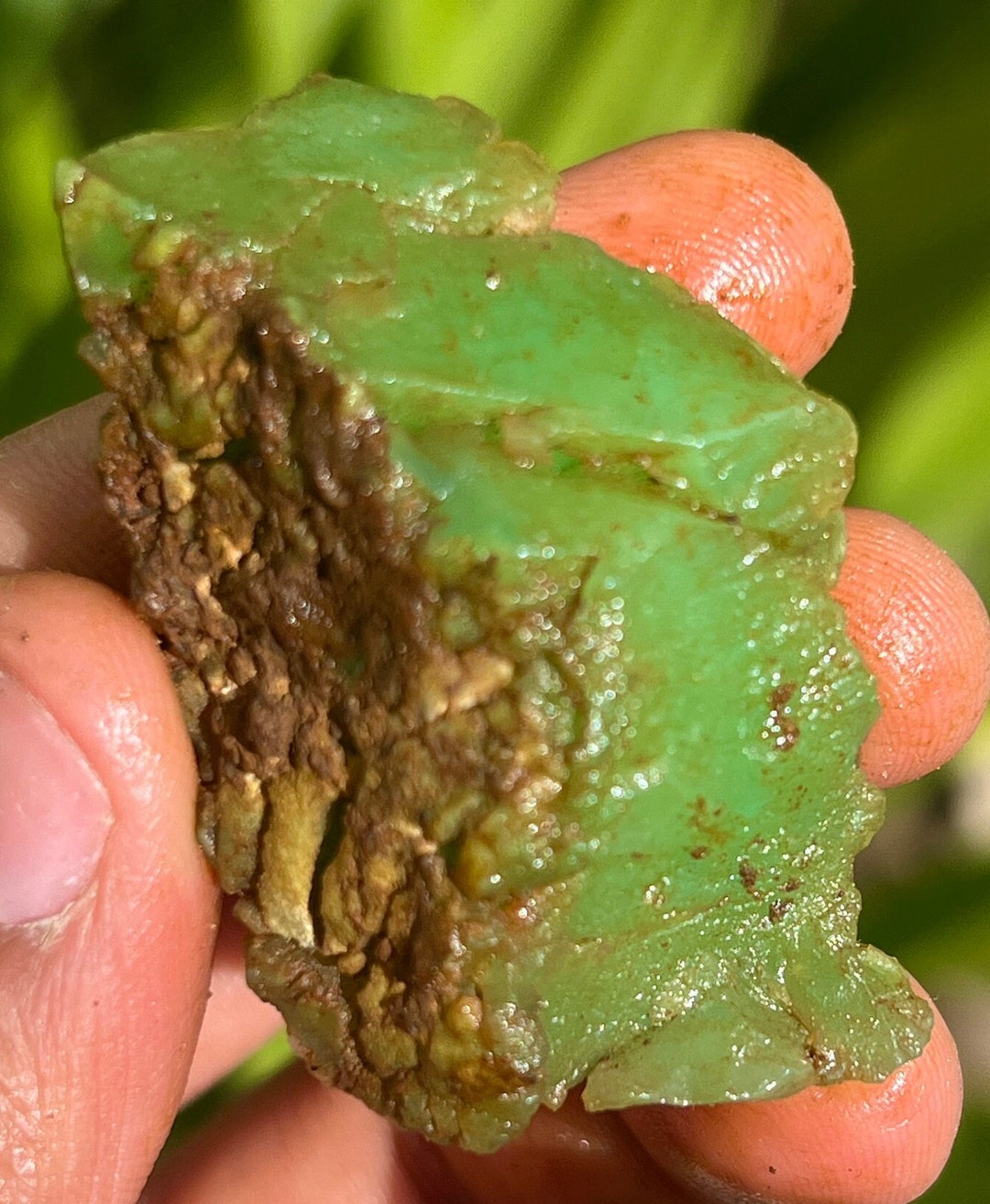 Chrysoprase Raw Stone Australian Chrysoprase Rough Green Gemstone From ...
