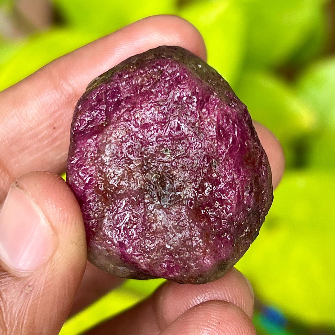 Natural Purple Ruby Karnataka Ruby Specimen Ruby Birthstone Rare Ruby ...