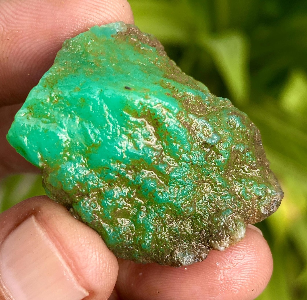 Raw Chrysoprase Raw Premium Quality Spiritual Rough Green Chrysoprase ...