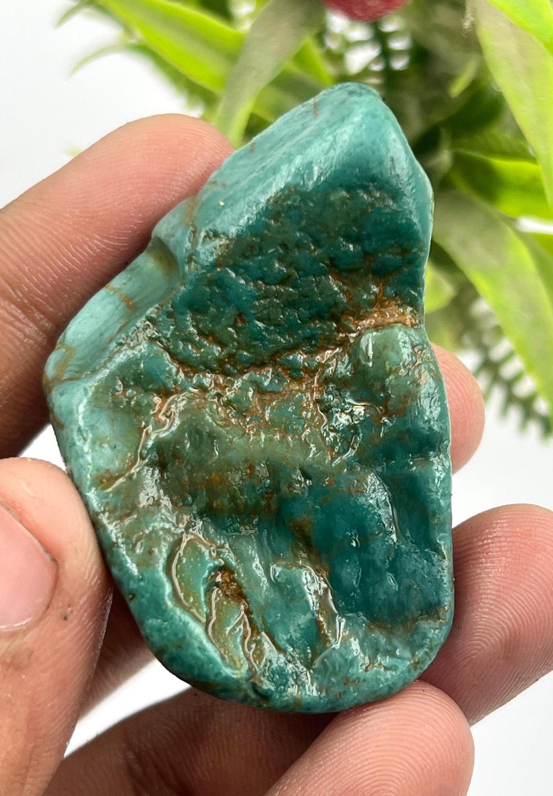 Raw Arizona Turquoise Specimen: 141.30 Carat Natural Mineral Crystal - Etsy