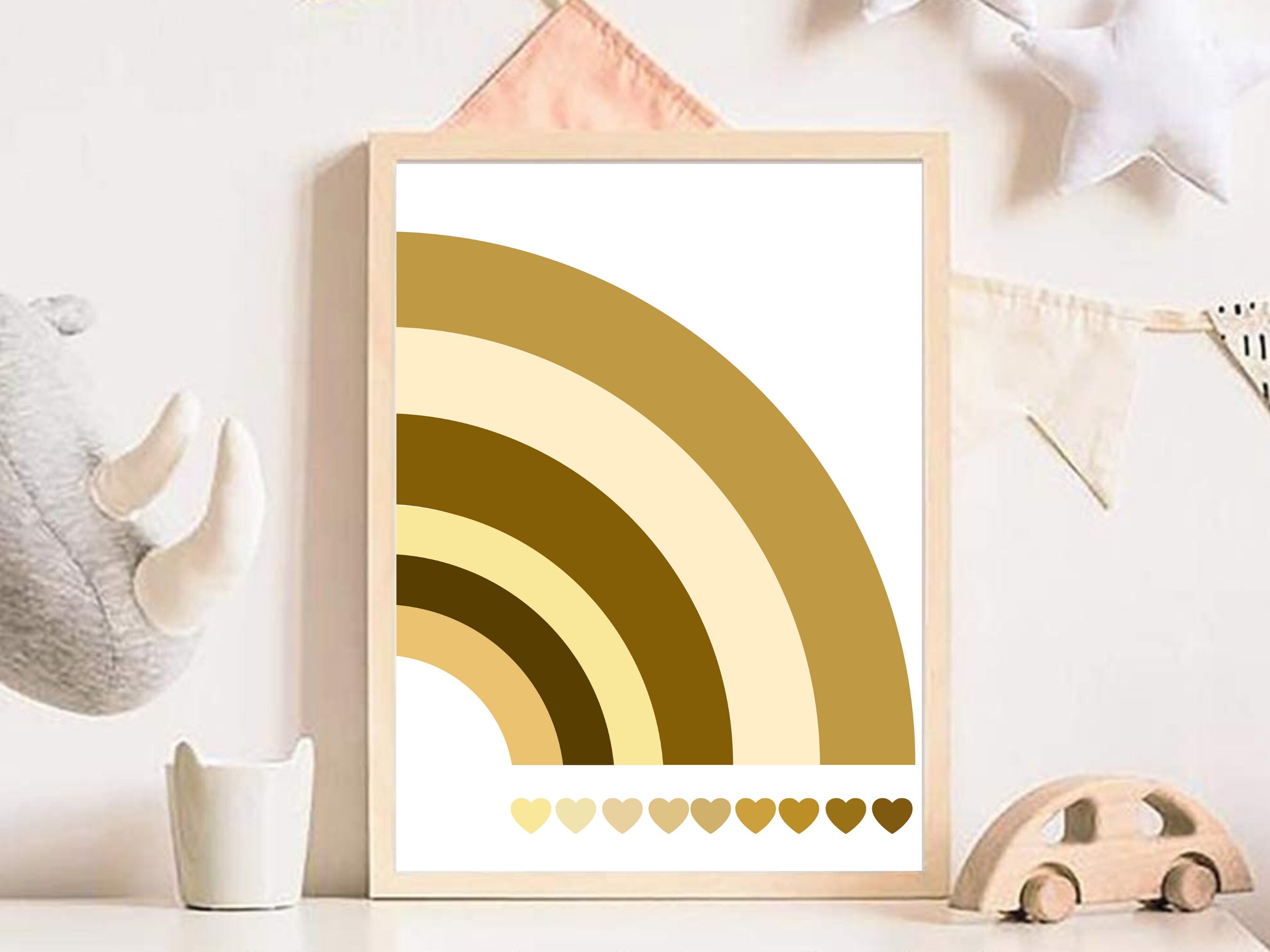 All Are Welcome Here Diversity Rainbow Art Posterinclusive - Etsy