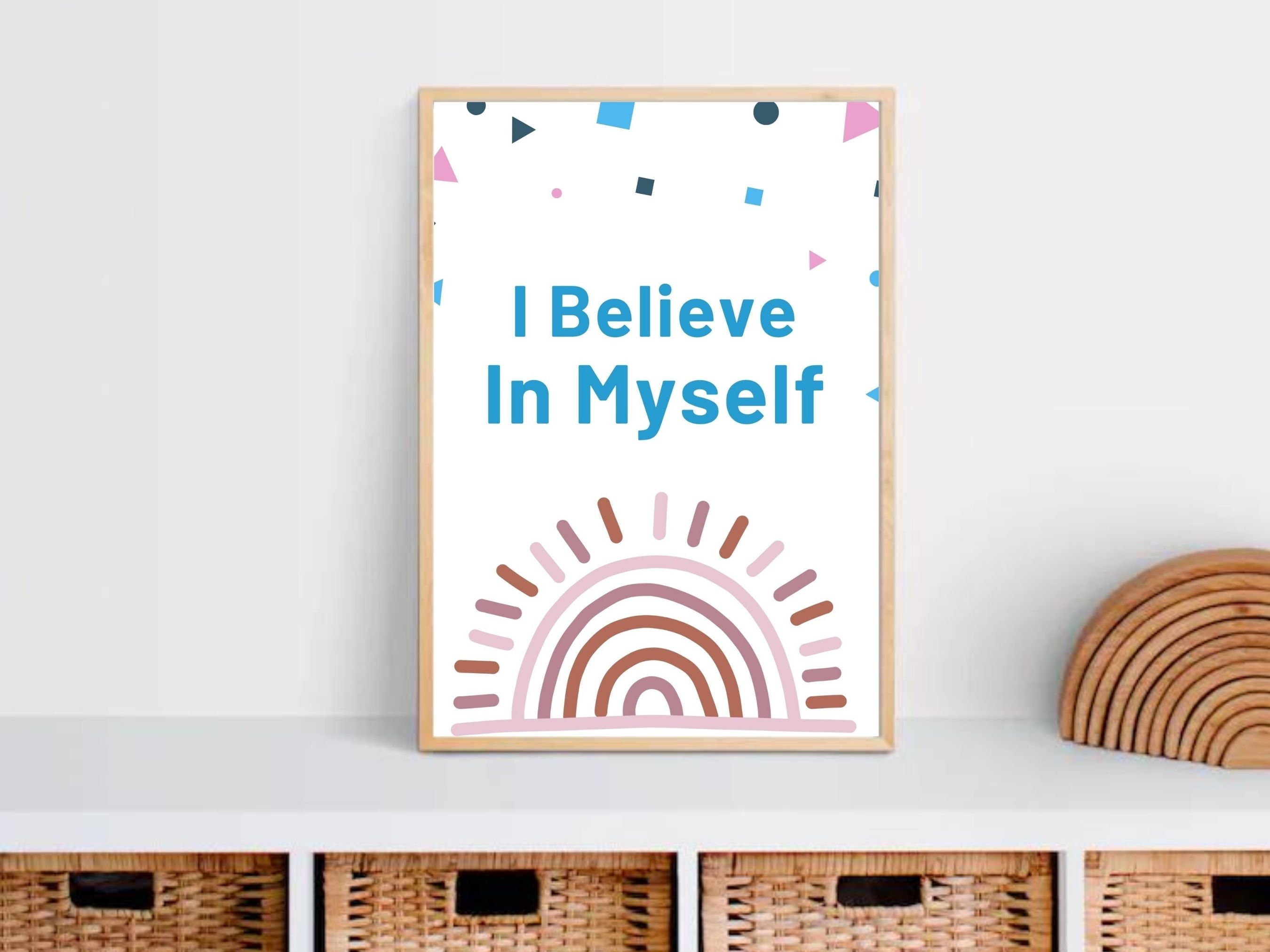 Growth Mindset Classroom Print Positive Affirmations for - Etsy