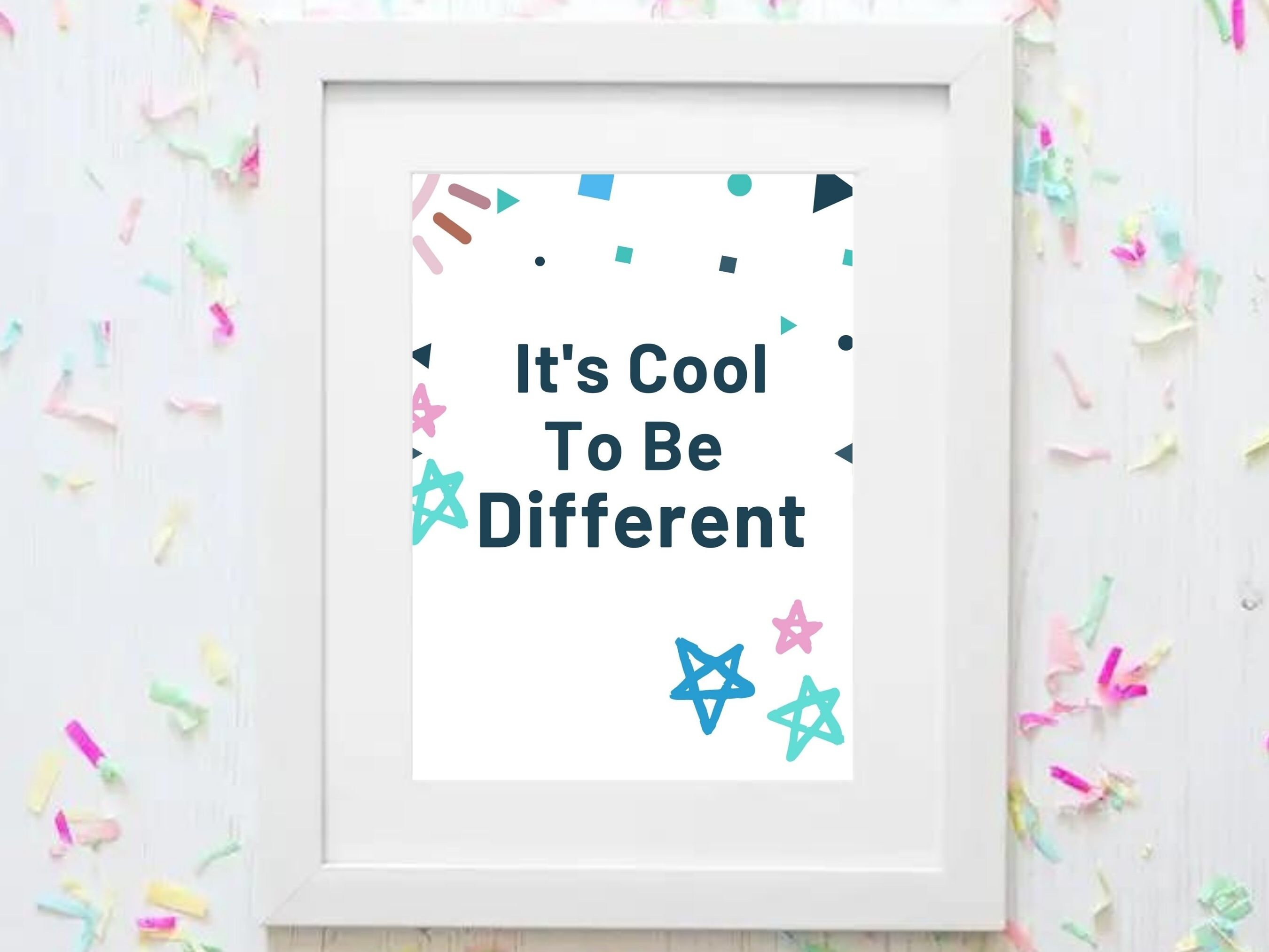 Growth Mindset Classroom Print Positive Affirmations for - Etsy