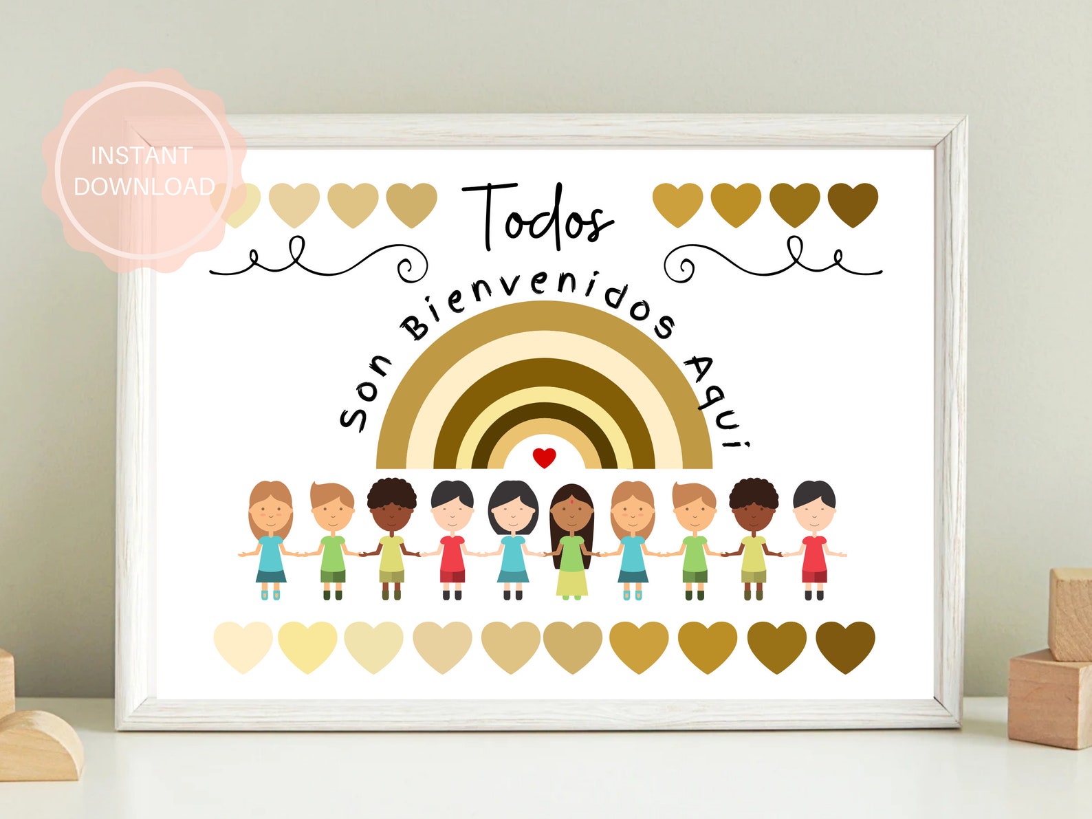 Todos Son Bienvenidos Aqui, Everyone is Welcome Here,diversity ...