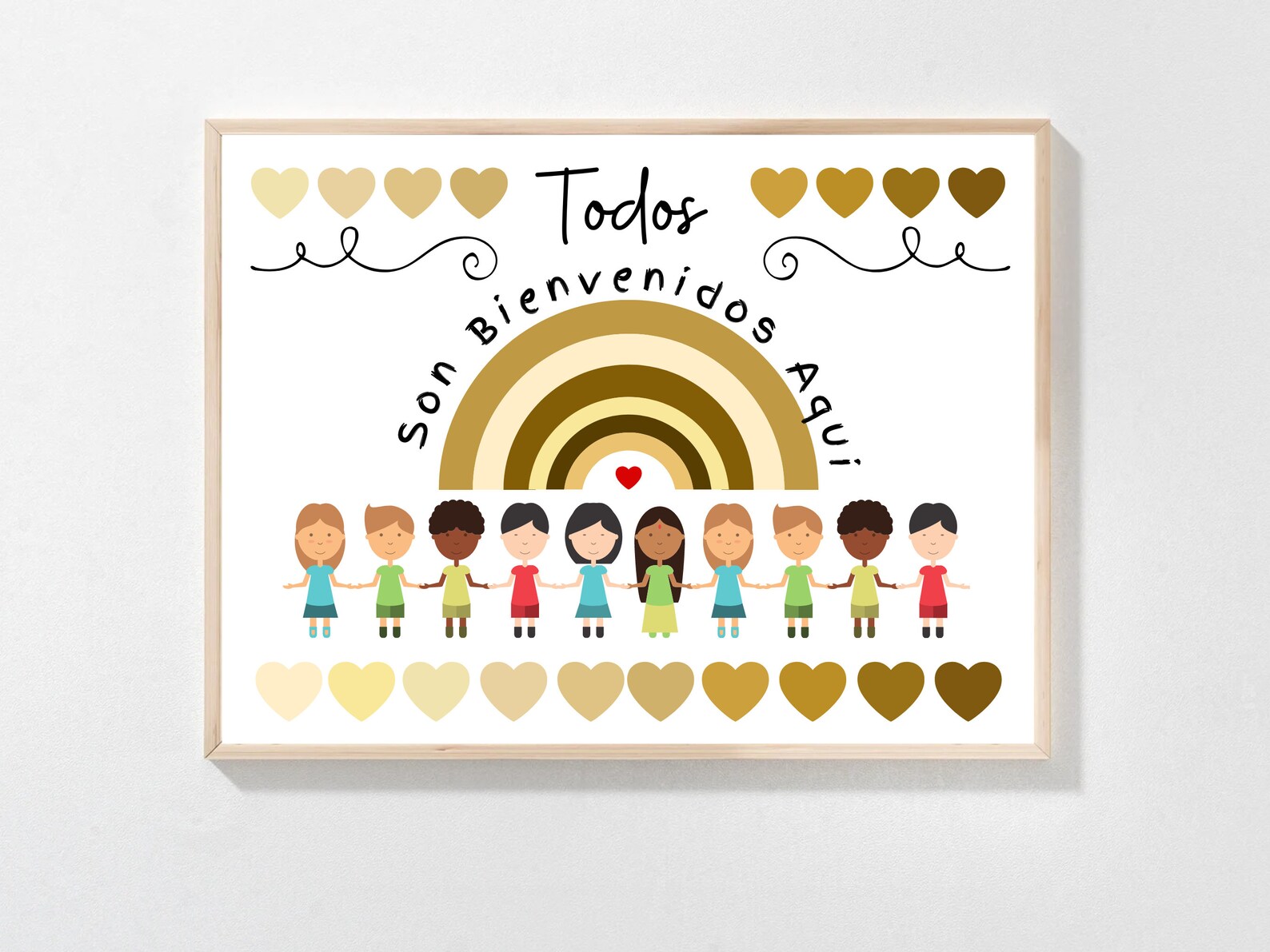 Todos Son Bienvenidos Aqui, Everyone is Welcome Here,diversity ...