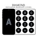 Instagram Letters Highlight Covers, Diamond Alphabet PNG, Glam Letters ...