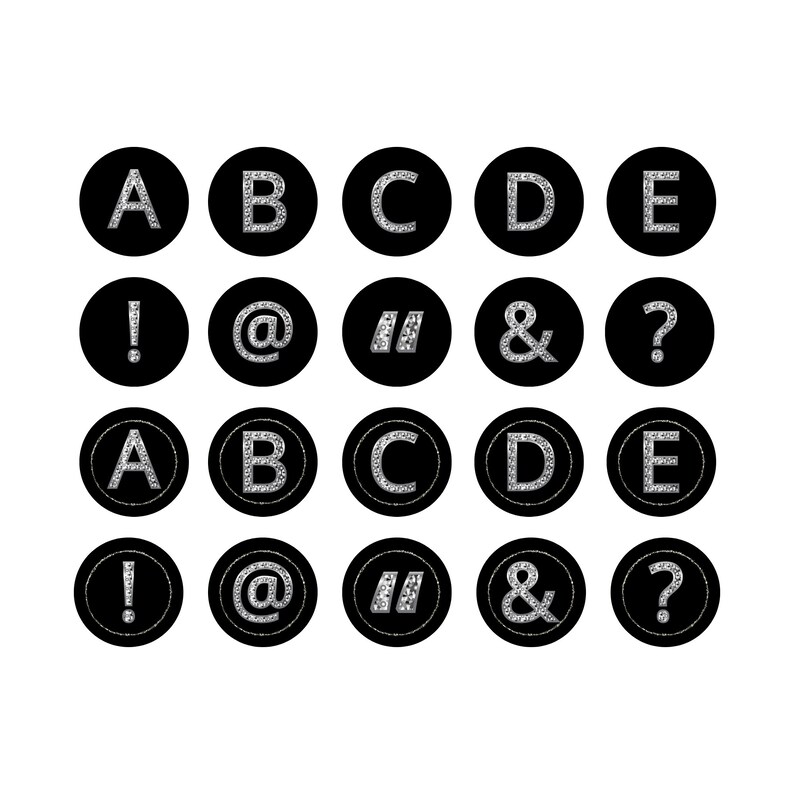 Instagram Letters Highlight Covers, Diamond Alphabet PNG, Glam Letters ...