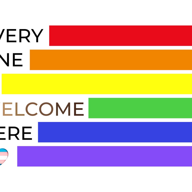 All Are Welcome Here - Etsy