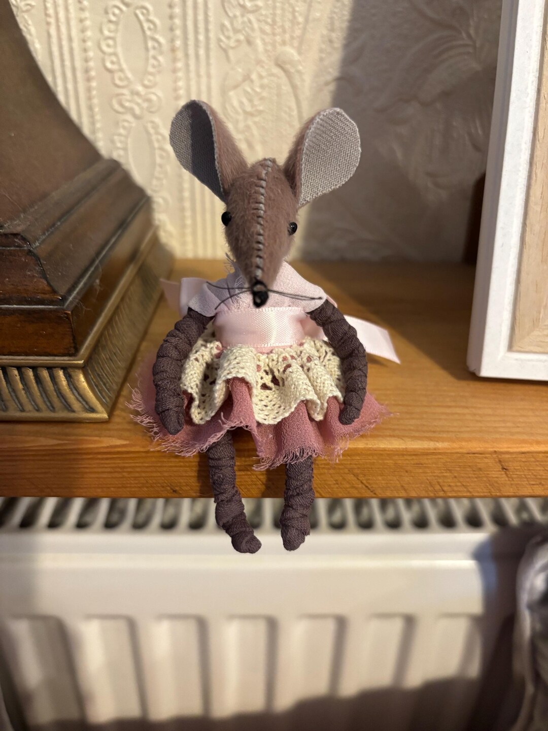 Ruby Shelf Sitter Mouse - Etsy UK