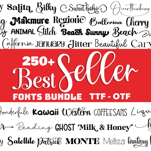 Cursive Fonts - Etsy