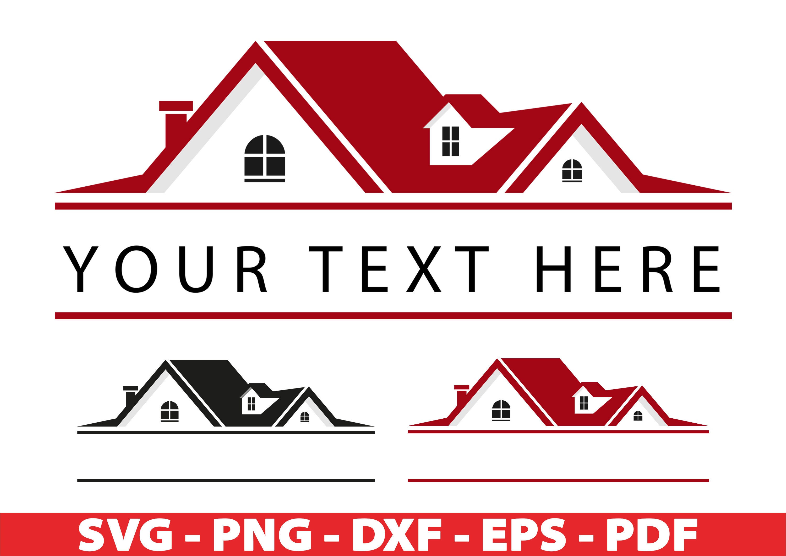 House Svg Real Estate Svg House Roof Frame Svg House - Etsy