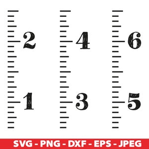 Growth Chart SVG, Growth Ruler Svg, Wall Ruler Svg, Growth Chart Ruler ...