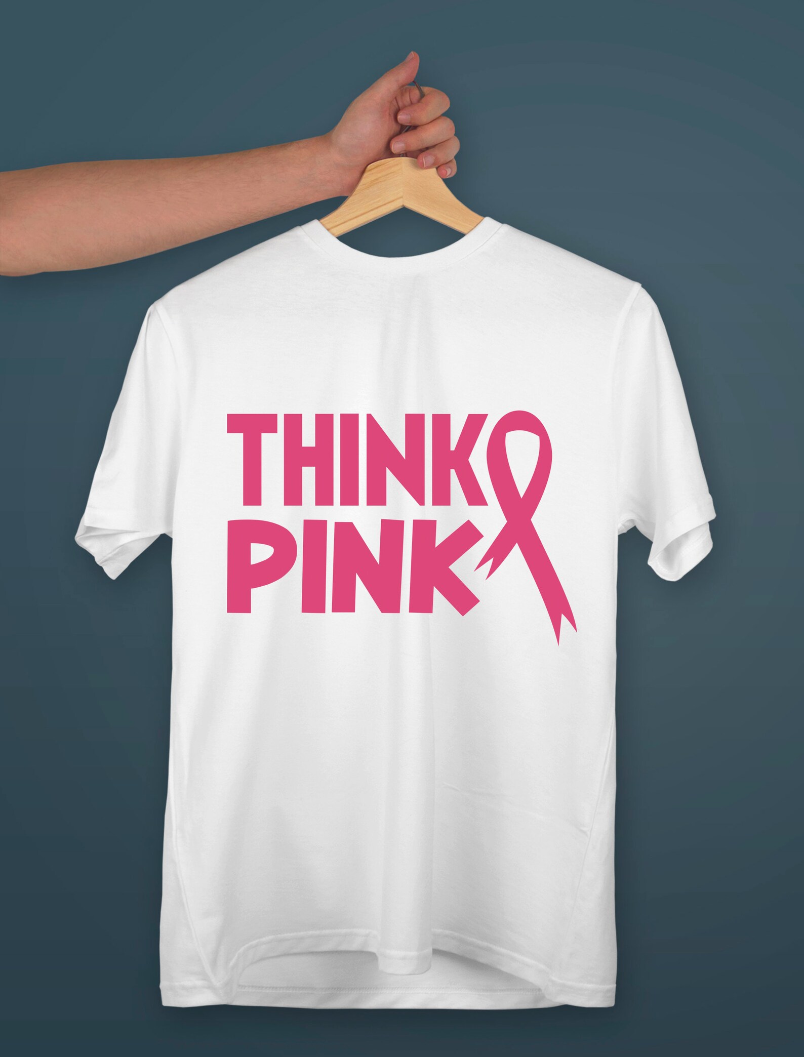Cancer Awareness SVG Think Pink Awareness SVG Breast Cancer - Etsy