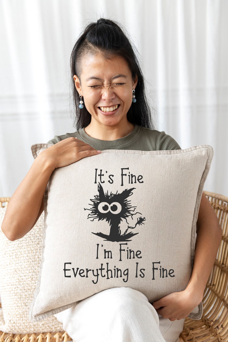 It's Fine I'm Fine Everything is Fine SVG It's - Etsy