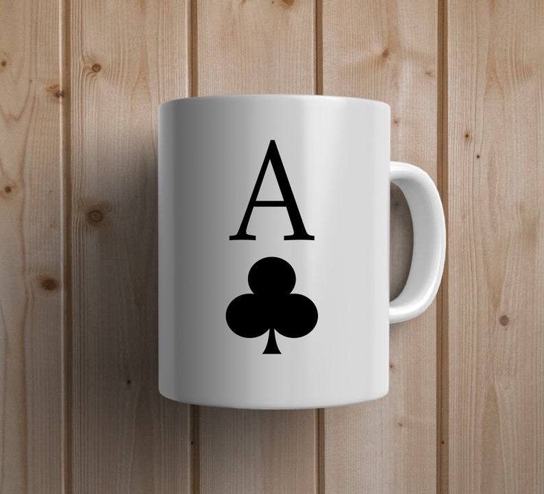 Ace of Clubs SVG, Play Card PNG, EPS, Dxf, Playing Cards Symbols Vector ...