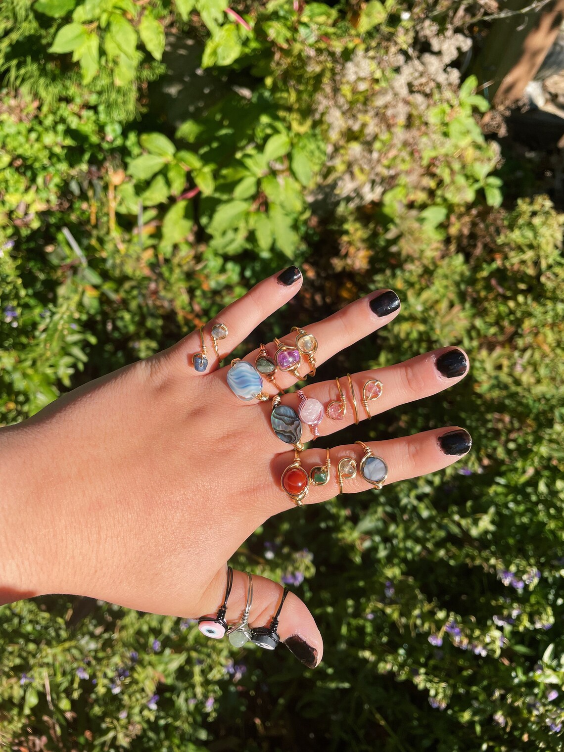 Mystery Crystal Ring Set 1 to 5 Random Rings - Etsy