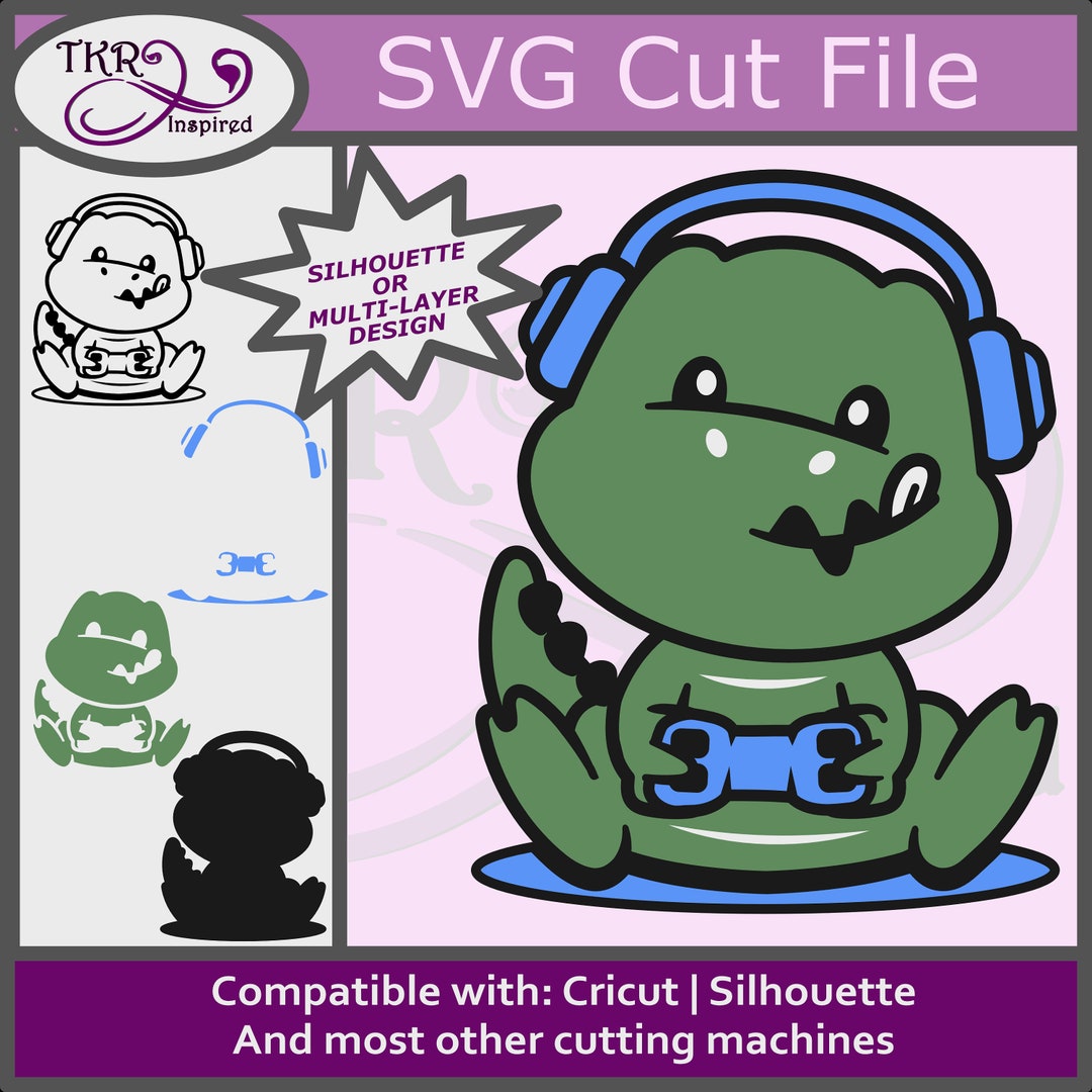 T-rex SVG for Crafters | Tyrannosaurus Rex Cuttable Design File ...