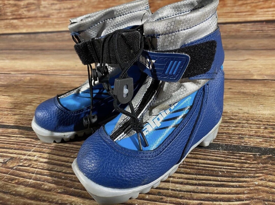 ALPINA Nordic Cross Country Ski Boots Youth Kids Junior Sizes EU25 ...