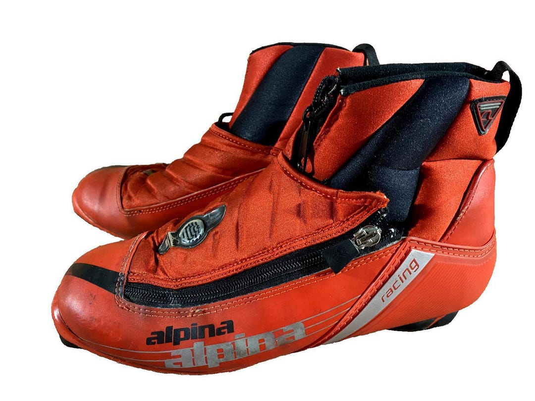 Alpina CL Racing Nordic Cross Country Ski Boots Size EU42 US9 NNN ...