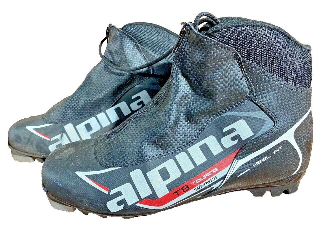 Alpina T8 Nordic Cross Country Ski Boots Size EU43 US9.5 for NNN 3058 ...