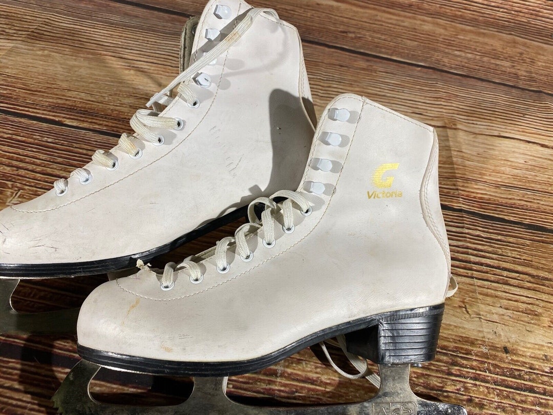 VICTORIA GRAF Figure Skating Ice Skates Shoes Ladies Size EU38, Mondo ...