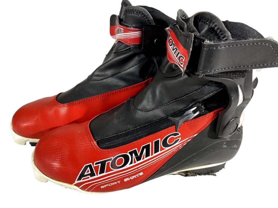 Atomic Sport Skate Nordic Cross Country Ski Boots Size EU38 US5.5 SNS ...