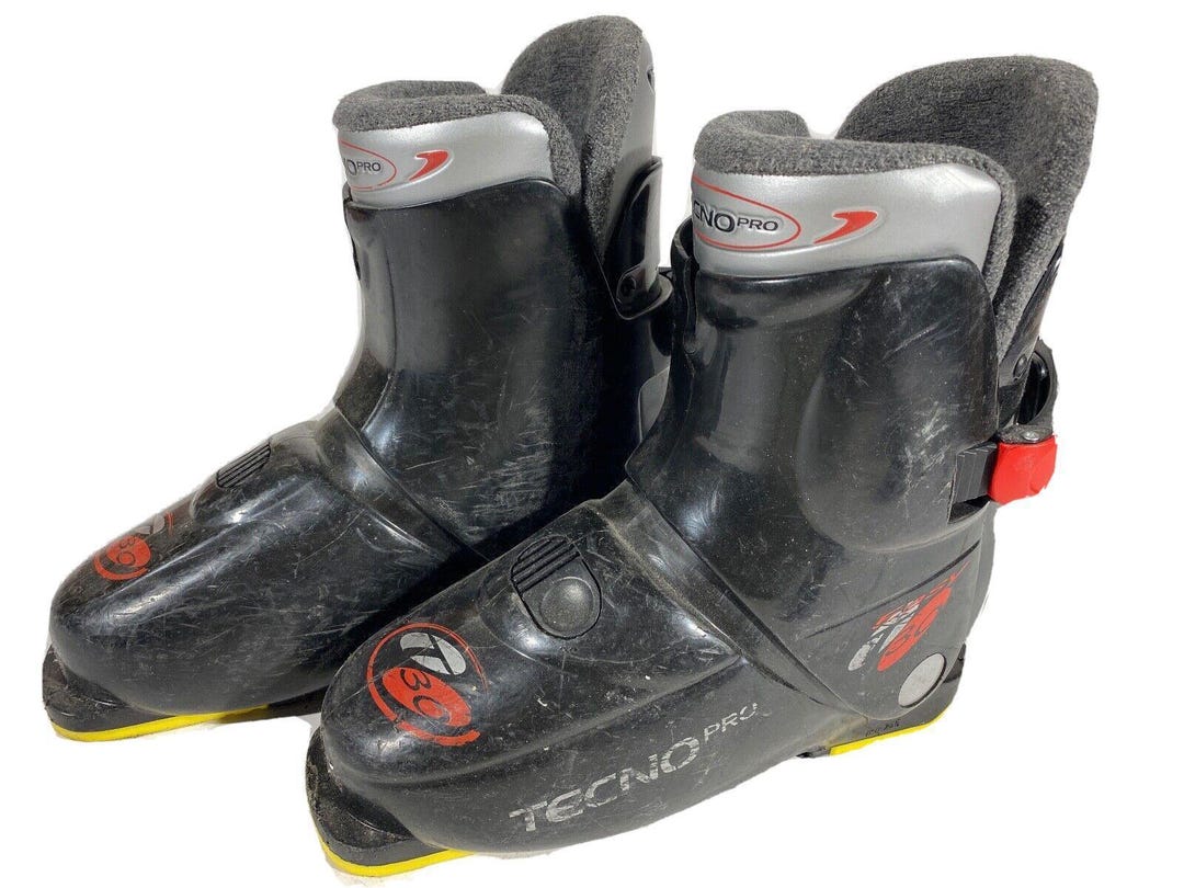 Tecno Alpine Ski Boots Kids Youth Size Mondo 222 Mm, Outer Sole 265 Mm ...