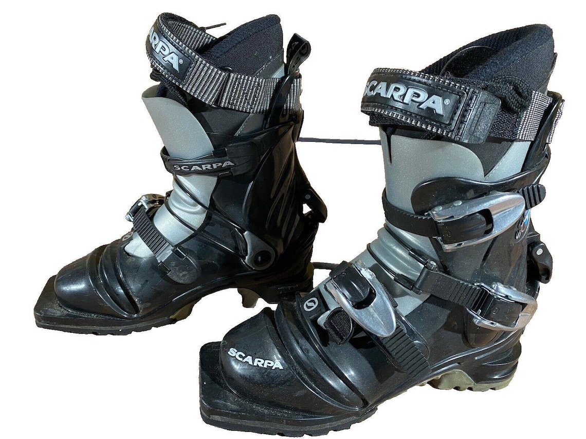 SCARPA T2 Telemark Nordic Norm Cross Ski Boots Size MONDO 238 US4.5 NN ...