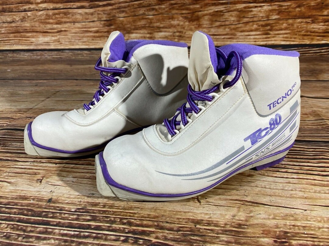 Tecno TC80 Nordic Cross Country Ski Boots Size EU38 US6 SNS - Etsy