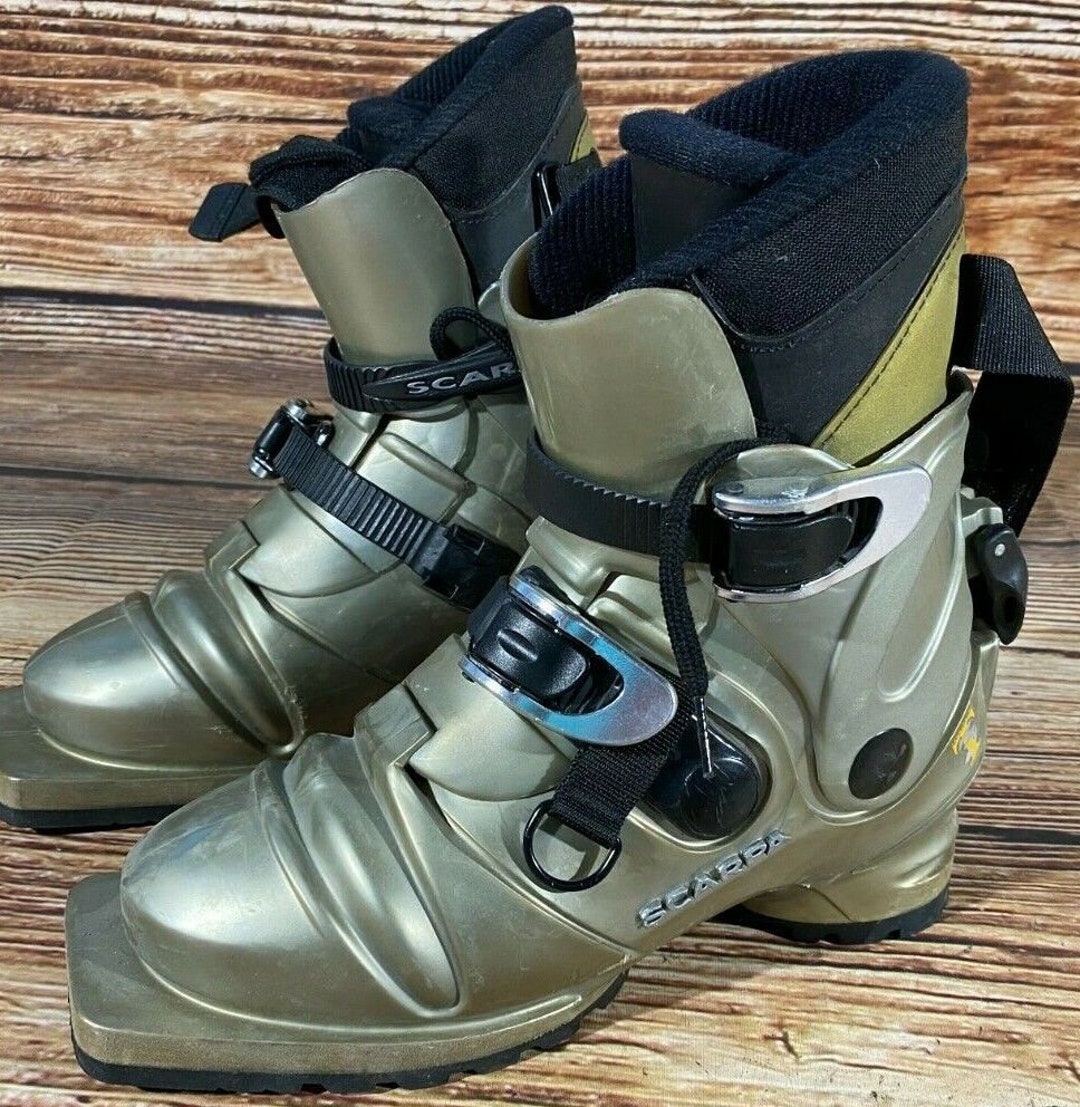 SCARPA T3 Telemark Nordic Cross Country Ski Boots Size EU37 US6 NN 75mm ...