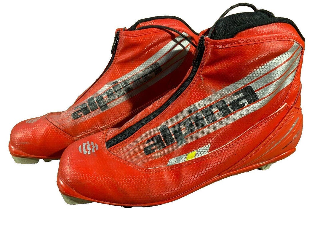 Alpina RCL Racing Nordic Cross Country Ski Boots Size EU42 US9 for NNN ...